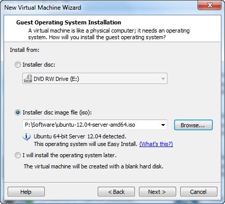 Creating a New Virtual Machine in VMware Workstation 8 - Storage Tutorials