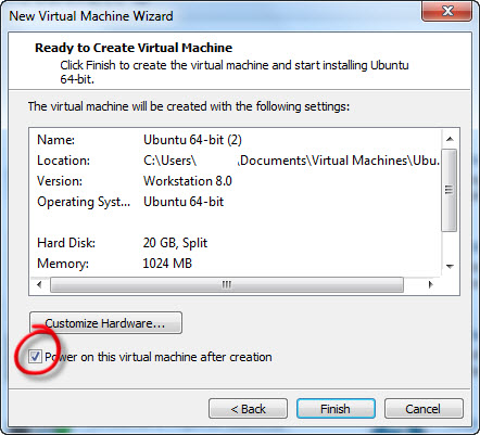 Creating a New Virtual Machine in VMware Workstation 8 - Storage Tutorials