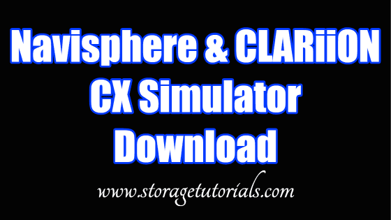 Download Navisphere & CLARiiON CX Hardware Simulator
