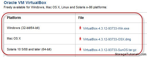 Oracle Unified Storage Simulator