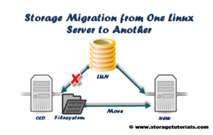 Storage Migration from One Linux Server to Another