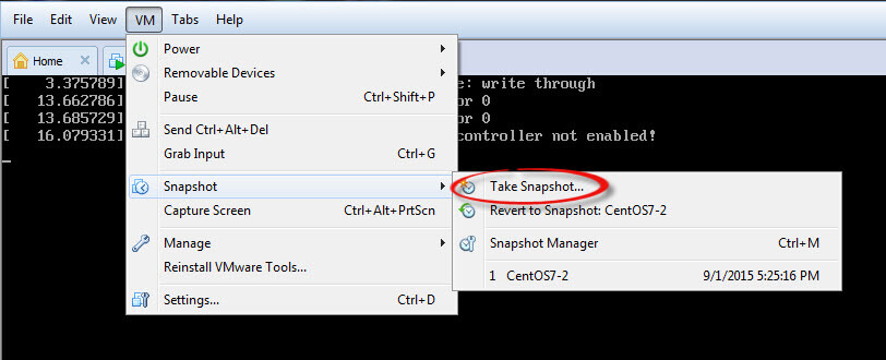 How To Take a Snapshot in VMware Workstation How To Take a Snapshot in VMware Workstation