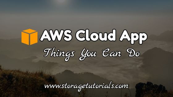 5 Vital Things Which You Can Do With AWS Cloud Mobile App