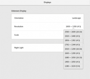 Permanently Set Display Resolution in RHEL 8