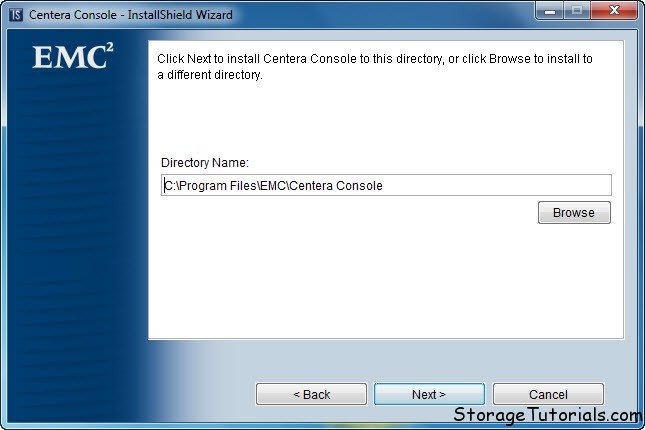 EMC Centera Console Installation